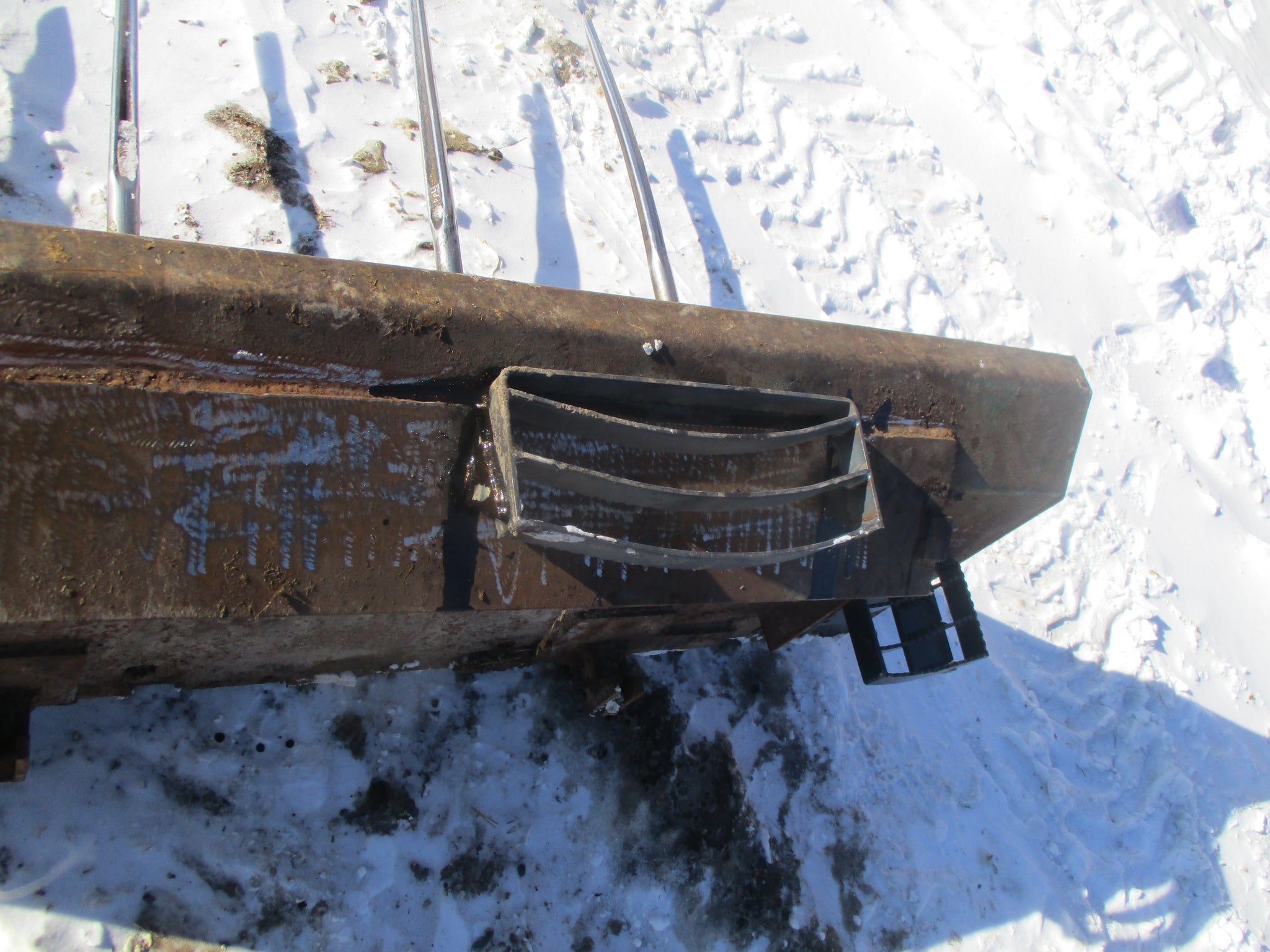 Skid-Steer Loader Bucket Step – Disability Work Tools